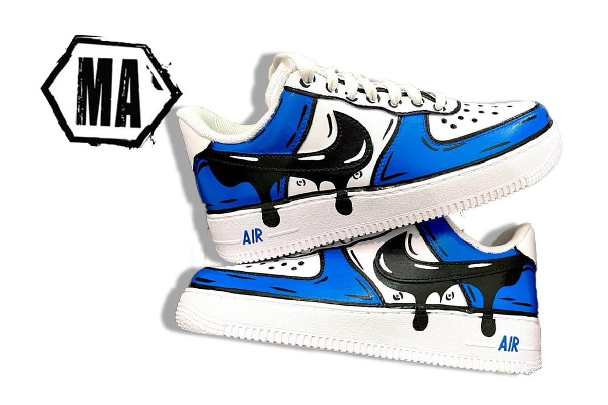 Cartoon custom shoes - choose colours - MAD ALICE CUSTOM KICKS