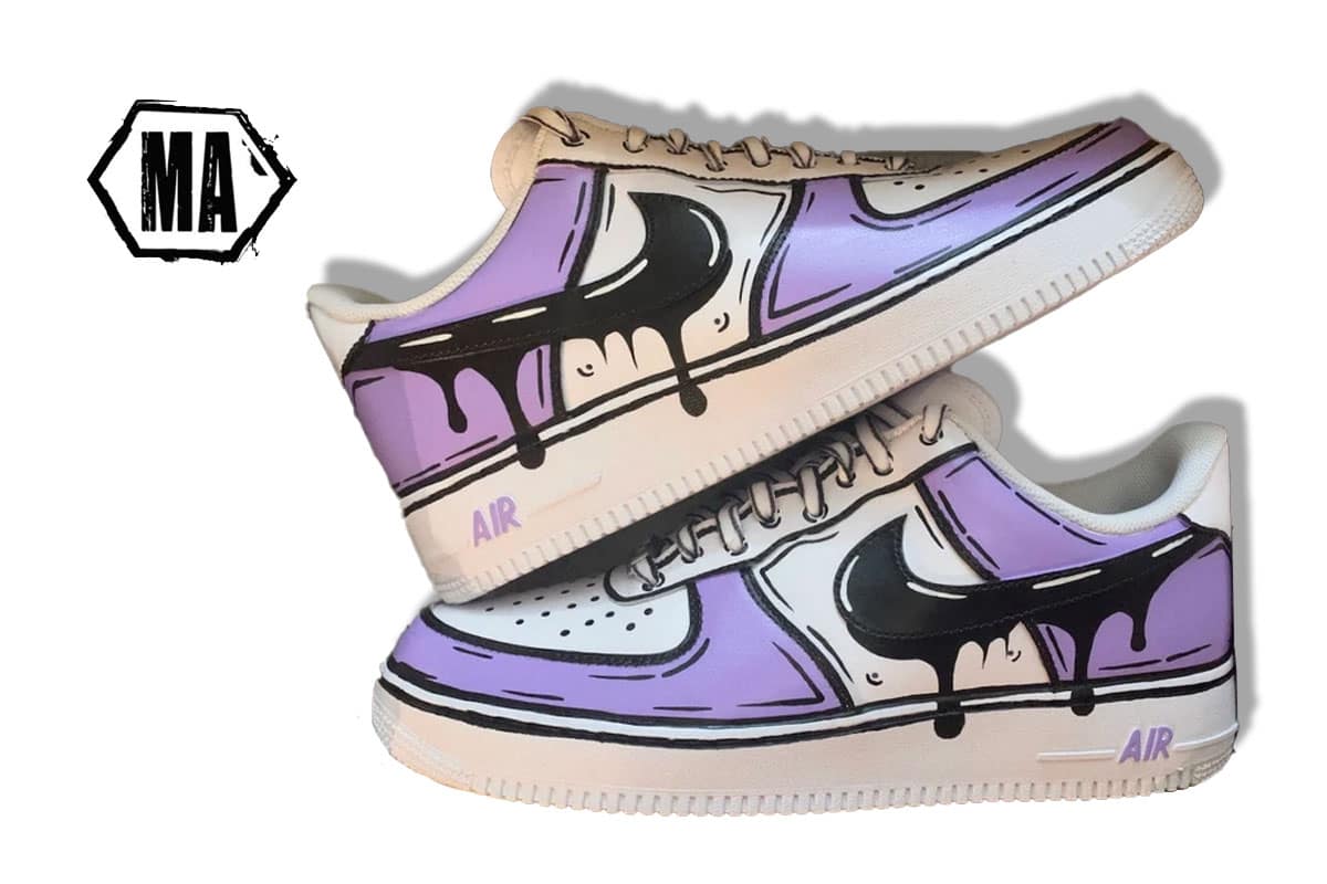Cartoon custom shoes - choose colours - MAD ALICE CUSTOM KICKS