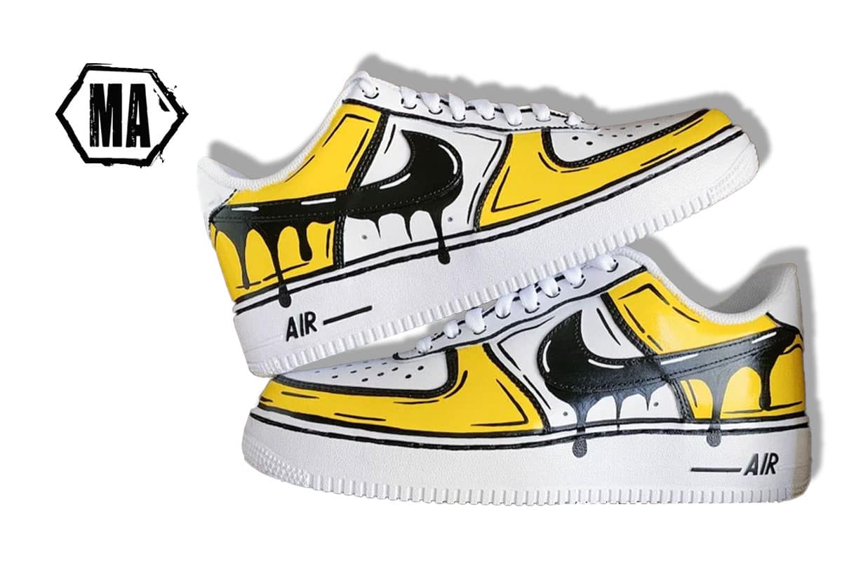 Cartoon custom shoes - choose colours - MAD ALICE CUSTOM KICKS
